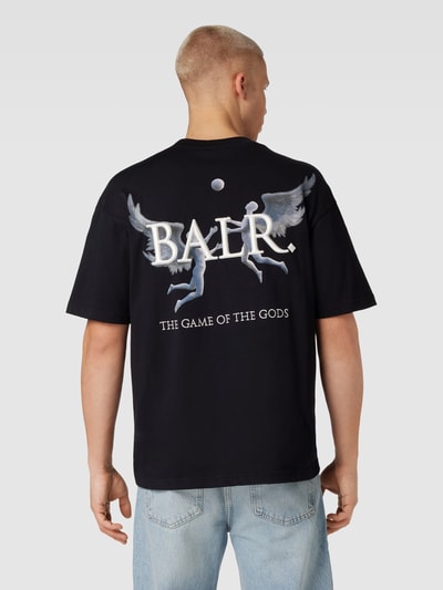 Balr. T-Shirt mit Label-Stitching Modell 'Game of the Gods' (black ...