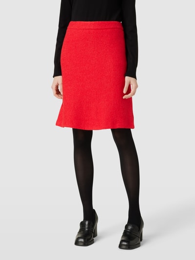 Betty Barclay Knielanger Rock in unifarbenem Design (rot) online kaufen