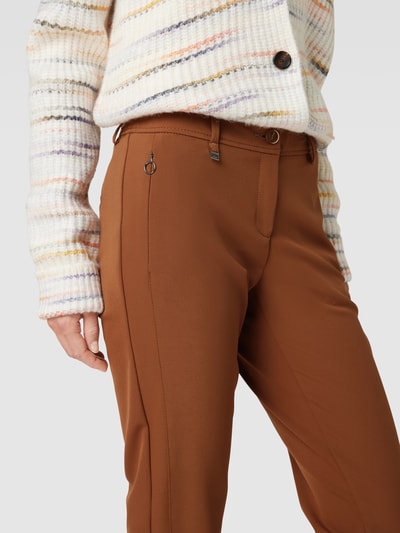 Brax Stoffen broek met ritszakken, model 'MARON' in mosterdgeel online ...