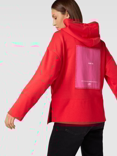 Smith and Soul Hoodie mit Statement-Stitching Modell 'Play' (rot) online kaufen