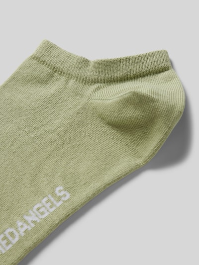 Armedangels Sneakersocken mit Label-Print Modell 'SAALVO' (schilf ...
