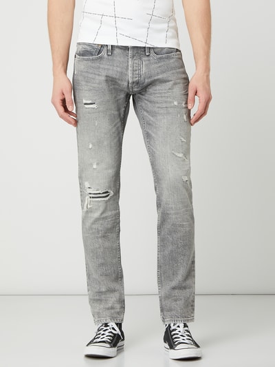 Denham Slim Fit Jeans mit Stretch-Anteil Modell 'Razor' (hellgrau ...