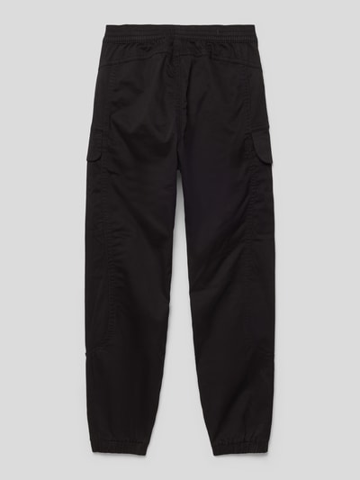 Calvin Klein Jeans Cargohose Mit Label Stitching Modell Sateen Black