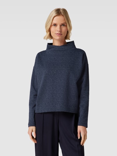 Opus Sweatshirt Mit Stehkragen Modell Gabyni Marineblau Online Kaufen