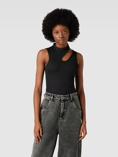 HUGO Top met cut-out, model 'Draca' in zwart online kopen | P&C