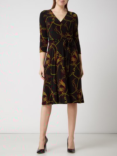 Lauren Ralph Lauren Kleid mit Allover-Muster (black) online kaufen