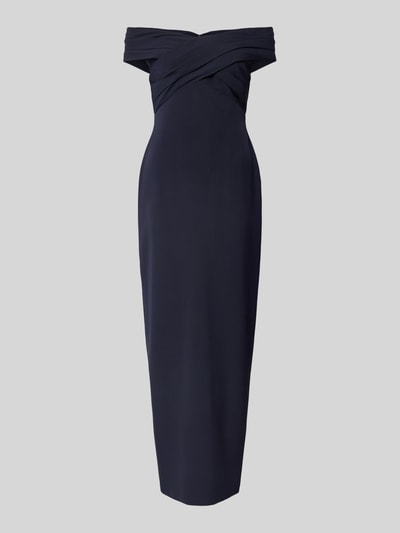 Lauren Ralph Lauren Abendkleid mit Carmen-Ausschnitt Modell 'IRENE ...