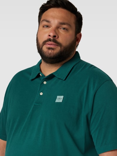 S.Oliver Plus PLUS SIZE Poloshirt mit Label-Patch (bottle) online kaufen