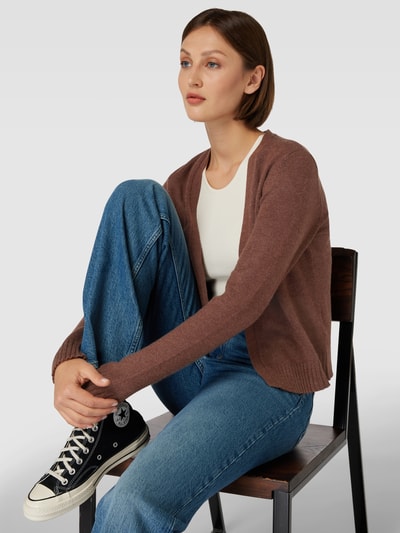 Vila Cardigan aus Viskose-Mix mit gerippten Abschlüssen Modell 'RIL ...