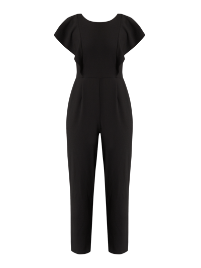 Jake S Cocktail Jumpsuit Mit Volantärmeln Black Online Kaufen