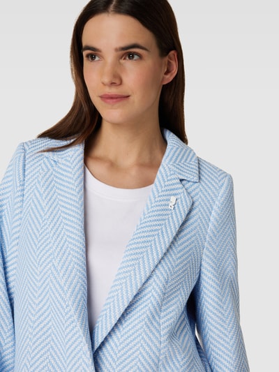 comma Casual Identity Blazer mit Pattentaschen (hellblau) online kaufen