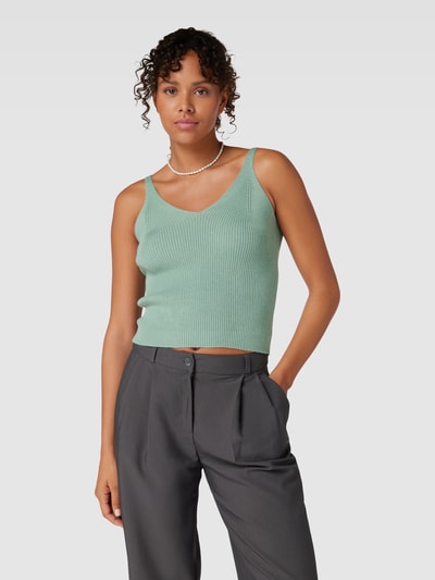 ONLY Stricktop in melierter Optik Modell 'LINA' (mint) online kaufen
