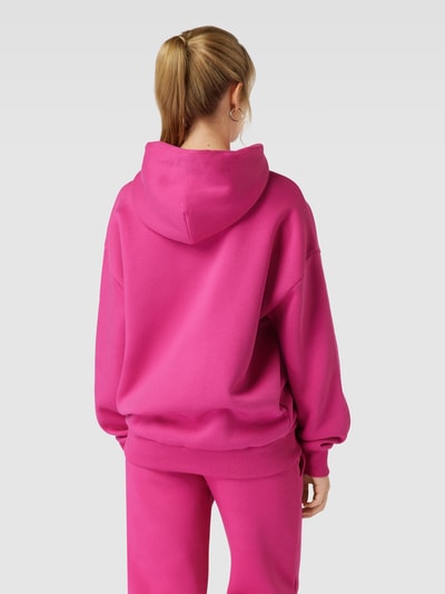 Review Basic Hoodie mit Logo (fuchsia) online kaufen