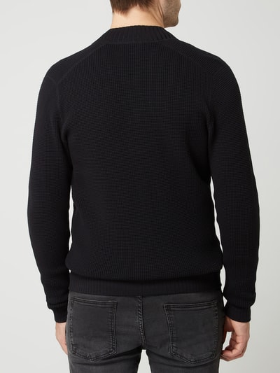 Fred Perry Gebreid jack met wafelstructuur in zwart online kopen | P&C Fred Perry Gebreid jack met wafelstructuur in zwart online kopen | P&C