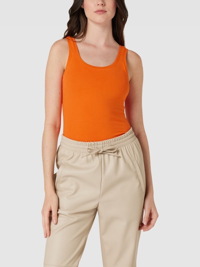 B.Young Tanktop met boothals, model 'PAMILA' in oranje online kopen | P&C