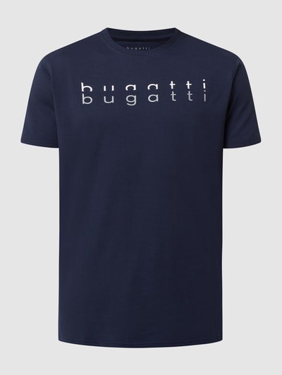 bugatti T-Shirt mit Logo (dunkelblau) online kaufen