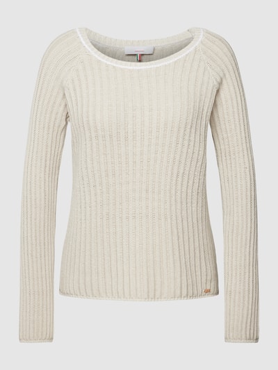 Cinque Strickpullover mit Strukturmuster Modell 'ALESSIA' (sand) online kaufen