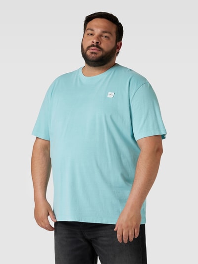 S.Oliver Plus PLUS SIZE T-Shirt mit Label-Patch (mint) online kaufen