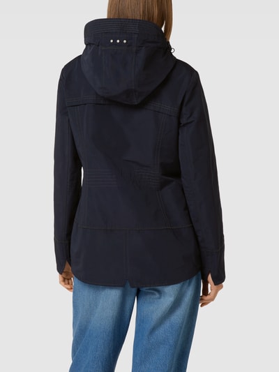 Gil Bret Jacke mit Label-Patch und abnehmbarer Kapuze (marine) online ...