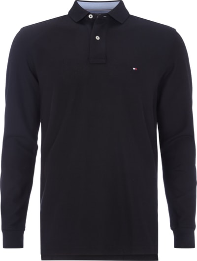 Tommy Hilfiger Poloshirt mit langen Armeln black online kaufen