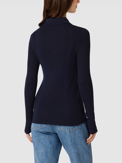 Tommy Hilfiger Strickjacke mit Label-Stitching (marine) online kaufen