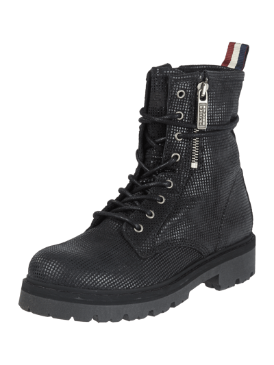 Tommy hilfiger military boots store