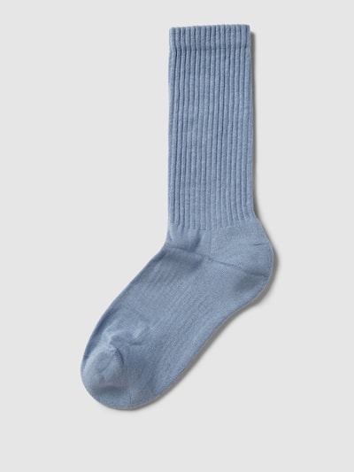 Colorful Standard Socken mit Strukturmuster (metallic blue) online kaufen