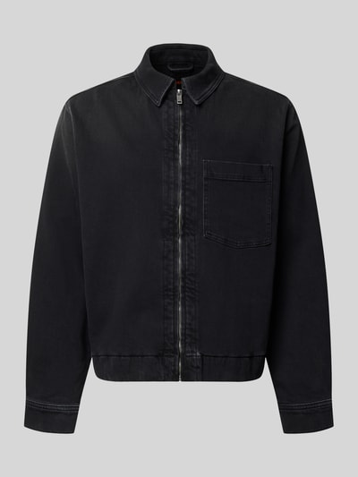 BOSS Orange Regular Fit Jeansjacke aus Baumwoll-Mix Modell 'LUNEY BO ...