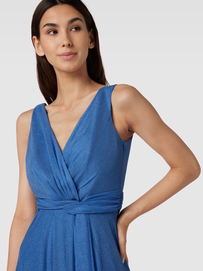 TROYDEN COLLECTION Abendkleid mit Bindegürtel (hellblau) online kaufen