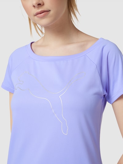 PUMA PERFORMANCE T-Shirt mit Label-Print (hellblau) online kaufen