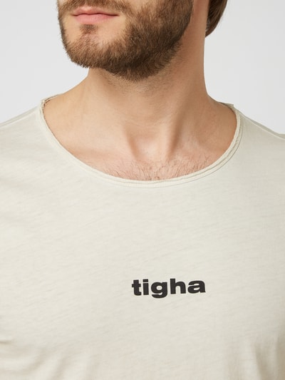 Tigha T-Shirt mit Logo-Print (sand) online kaufen