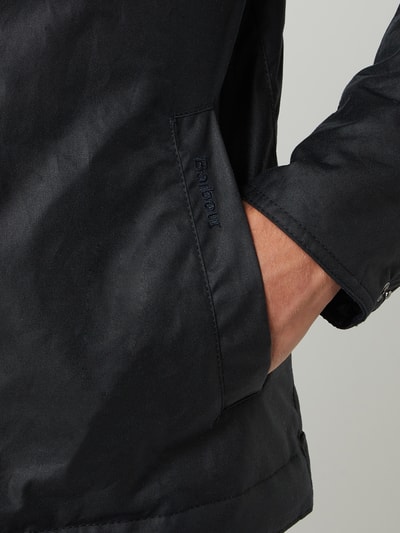 Barbour Blouson mit Tartan-Karo Modell 'Barnby' (marine) online kaufen