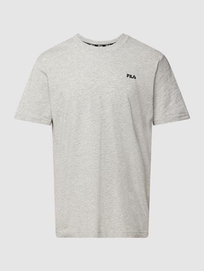 FILA T-shirt met ronde hals, model 'BERLOZ' in lichtgrijs gemêleerd online kopen | P&C