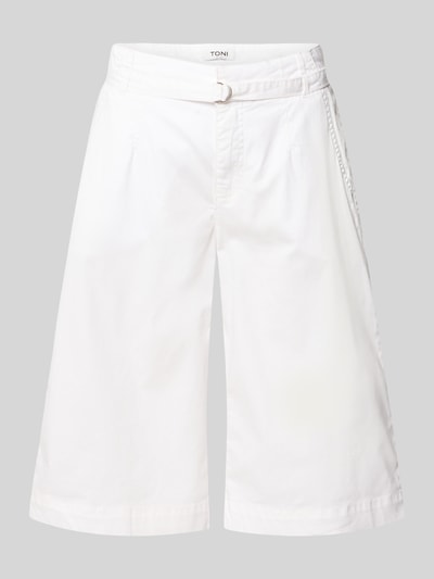 TONI Bermudas mit Gürtel Modell 'Liv' (offwhite) online kaufen