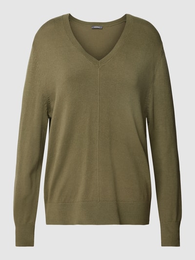 Montego Strickpullover mit V-Ausschnitt (schilf) online kaufen