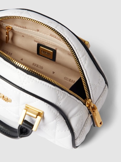 Guess Bowling Bag mit Label-Details Modell 'MILDRED' (weiss) online kaufen