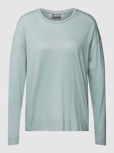 MOS MOSH Longsleeve mit Label-Applikation Modell 'Swann' (mint) online ...