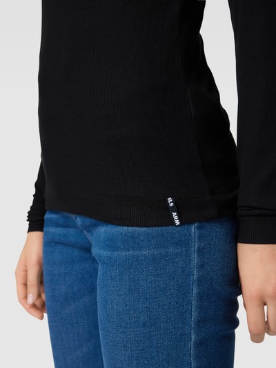 Armedangels Longsleeve mit Label-Detail Modell 'Jaale' (black) online ...