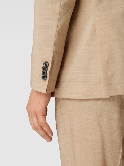 BOSS 2-Knopf-Sakko mit Brustleistentasche Modell 'Jasper' (beige ...