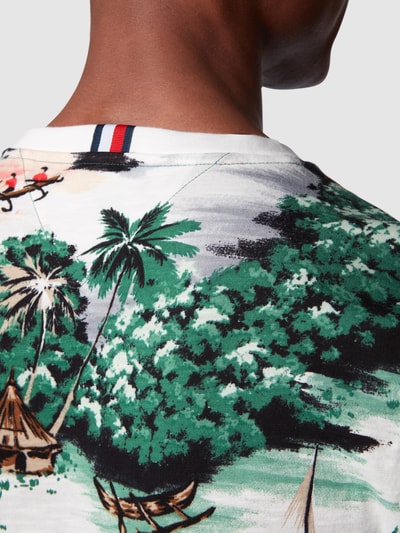 Tommy hilfiger all over print t shirt store