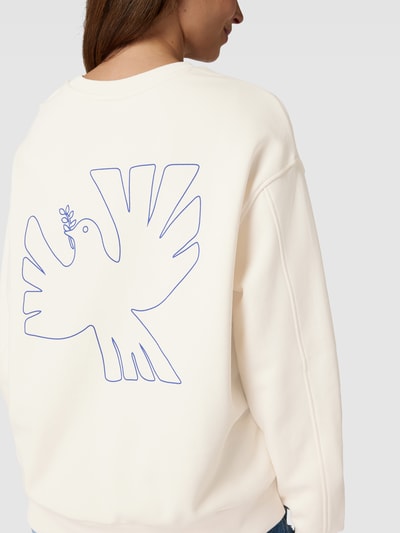 Armedangels Sweatshirt mit Label-Print Modell 'AARIN' (offwhite) online ...