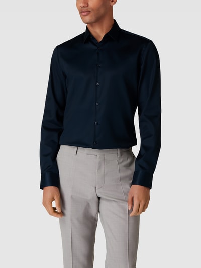 Jake*s Slim Fit Business-Hemd von Jake*s mit Kentkragen (marine) online ...