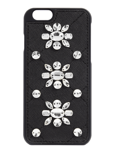 MICHAEL Michael Kors iPhone 6 Case mit echtem Saffianoleder black online kaufen