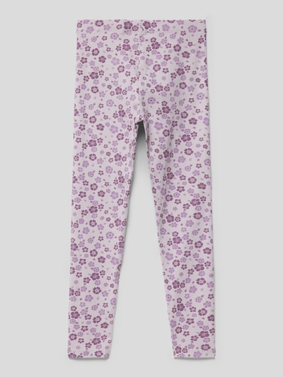 Mango Leggings mit floralem Muster Modell 'eliop' (flieder) online kaufen