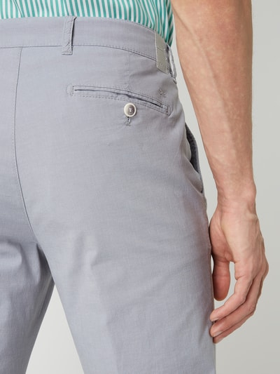 Brax Regular Fit Chino Modell 'Everest' (silber melange) online kaufen