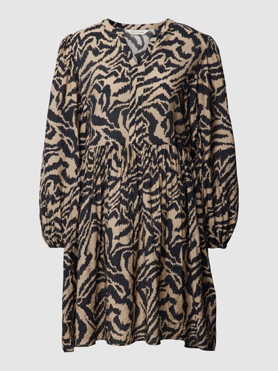 MSCH Copenhagen Knielange jurk met all-over motief, model 'Felixie' in ...