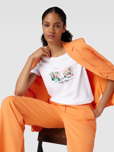 MORE & MORE T-Shirt mit Motiv-Print (weiss) online kaufen