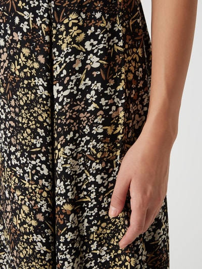 ICHI Rock mit floralem Muster Modell 'Ihbetta' (black) online kaufen