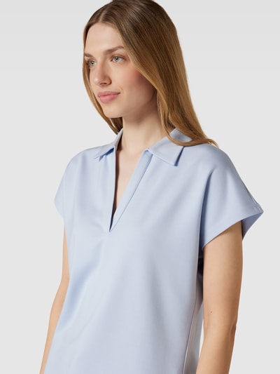 OPUS T-Shirt mit Viskose-Anteil in unifarbenem Design Modell 'Sulisa' (hellblau) online kaufen