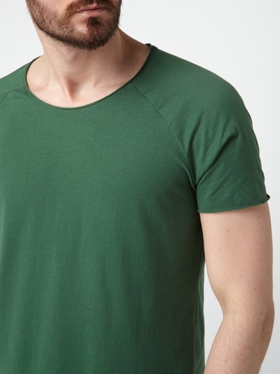 REVIEW T-Shirt mit Raglanärmeln (dunkelgruen) online kaufen